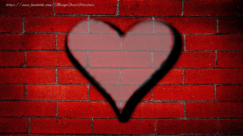 Personalizare imagini | Inima pe perete | felicitaripersonalizate.com