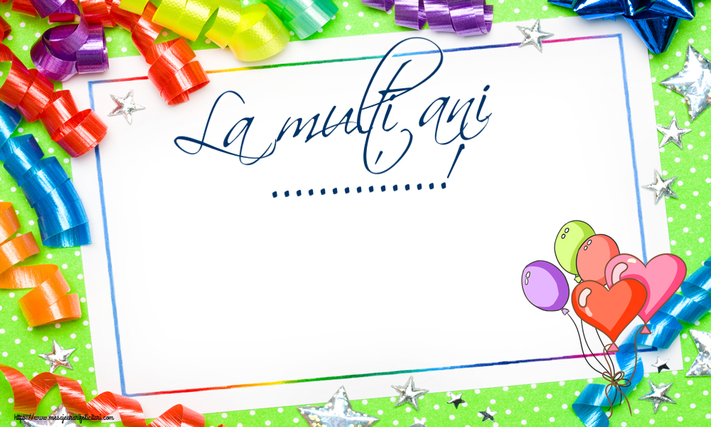 Confeti & "Party" baloane | Personalizare felicitari cu nume ...