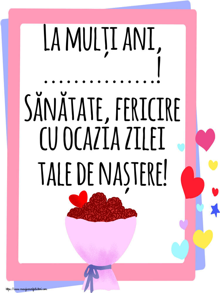 Din inimă - felicitare cu flori si inimioara clipart | Personalizare ...