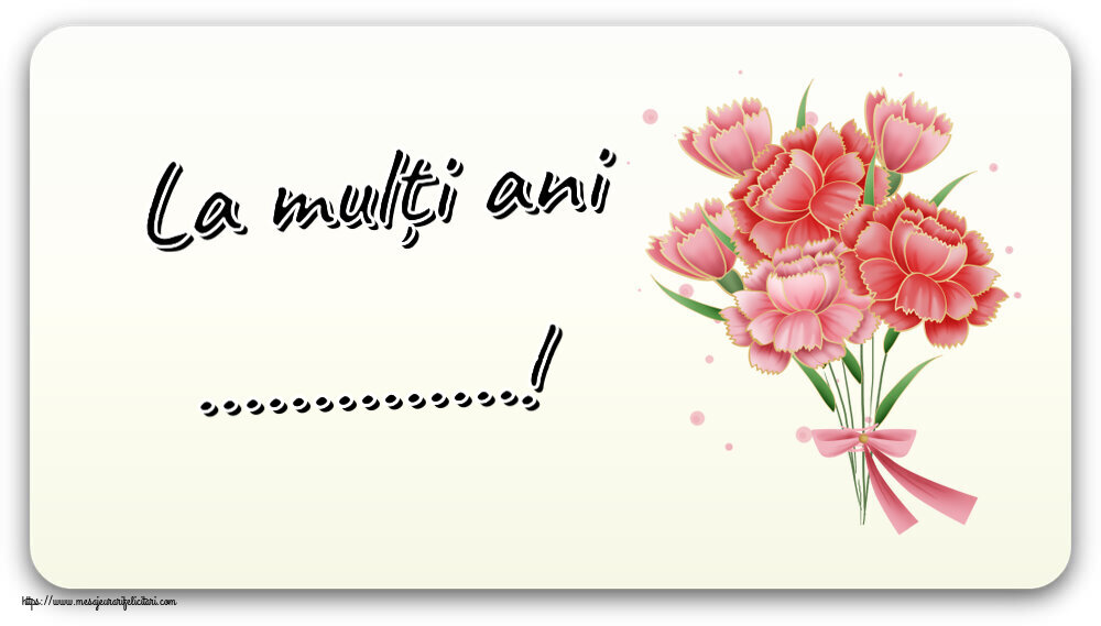 Buchet de garoafe - Clipart | Personalizare felicitari cu nume ...