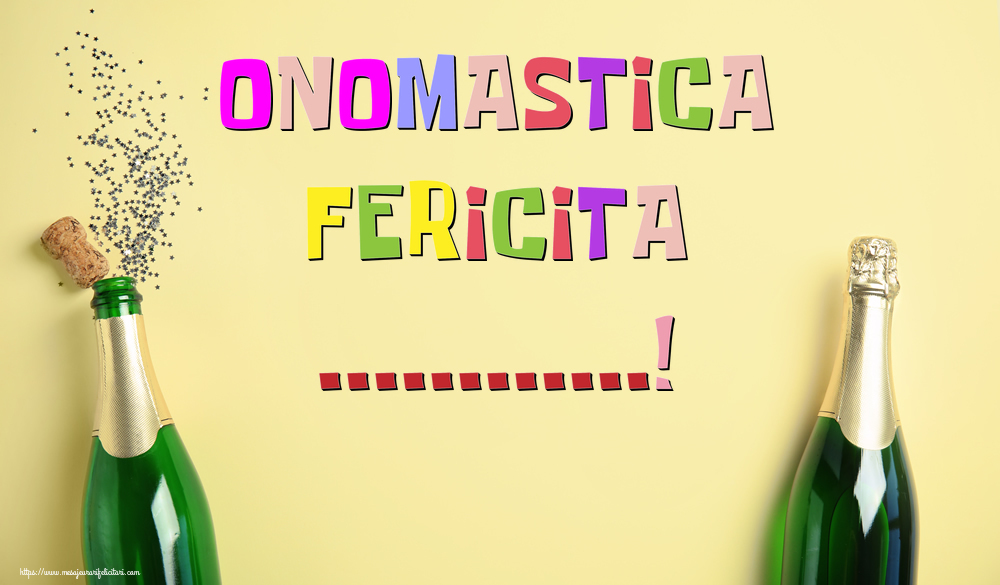 Onomastica Fericita ...! | Personalizare felicitari cu nume ...